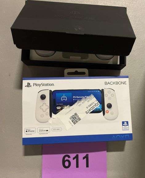 PLAYSTATION BACKBONE W/ BOX - Earl's Auction Company