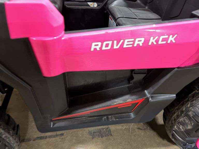 AS IS - KIDS ROVER KCK UTV 12V RIDE ON (NO CHARGER) - PINK - Earl's ...