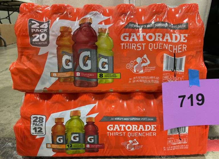 (2) PACKS OF GATORADE - Earl's Auction Company
