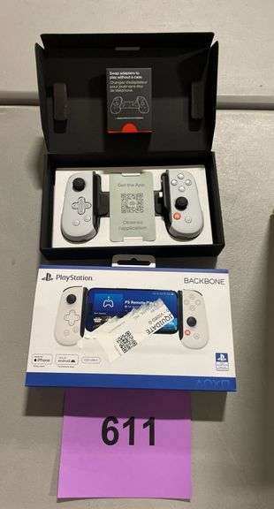 PLAYSTATION BACKBONE W/ BOX - Earl's Auction Company