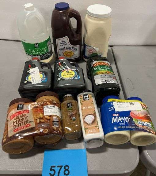MISC LOT OF FOOD ITEMS - SEE PHOTOS - Earl's Auction Company