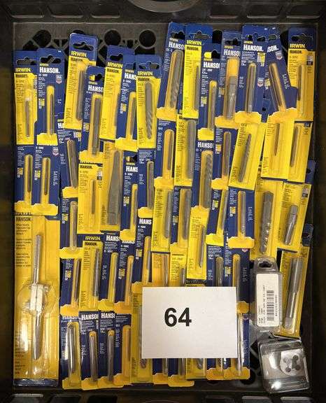 MISC LOT OF IRWIN HANSON PLUG TAPS/ SCREW EXTRACTORS - Earl's Auction ...