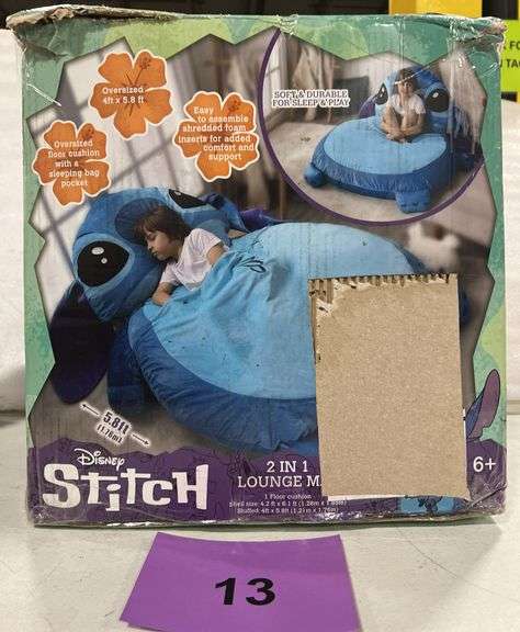 KIDS STITCH 2 IN 1 LOUNGE MAT IN BOX - Earl's Auction Company
