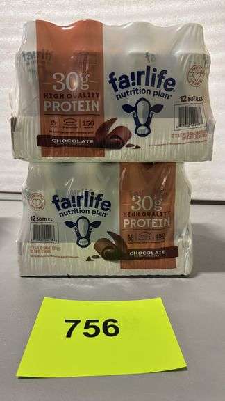 (2) PACKS OF FAIRLIFE PROTEIN SHAKES - Earl's Auction Company