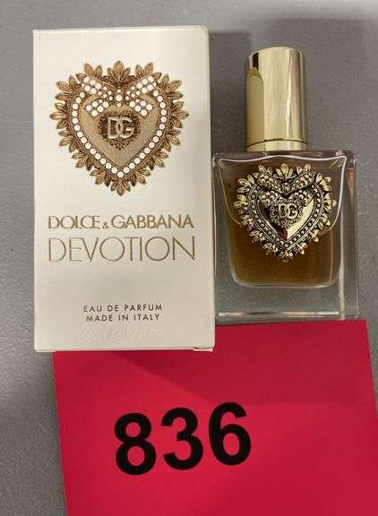 DOLCE & GABBANA DEVOTION 50ML PERFUME W/ BOX - Earl's Auction Company