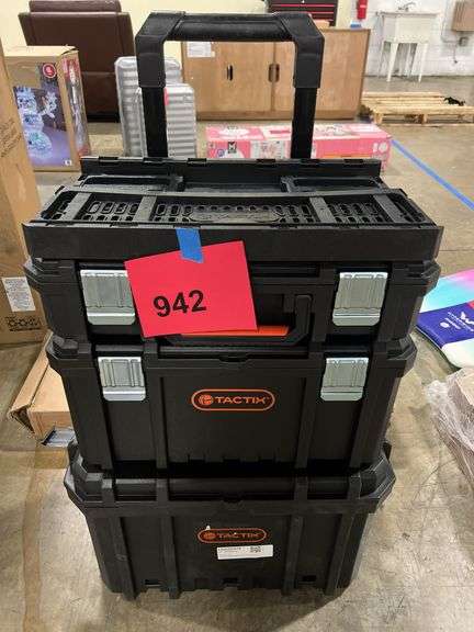AS IS - TACTIX MODULAR MOBILE STORAGE SYSTEM - Earl's Auction Company