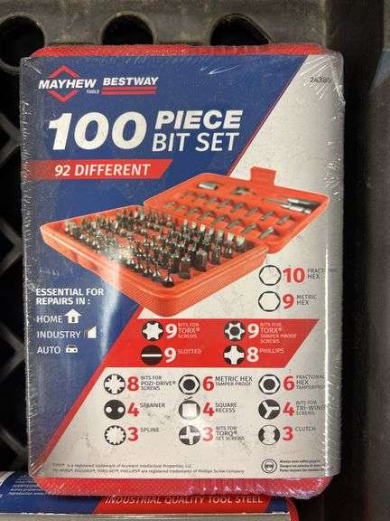 (5) BESTWAY 100PC BIT SETS - Earl's Auction Company