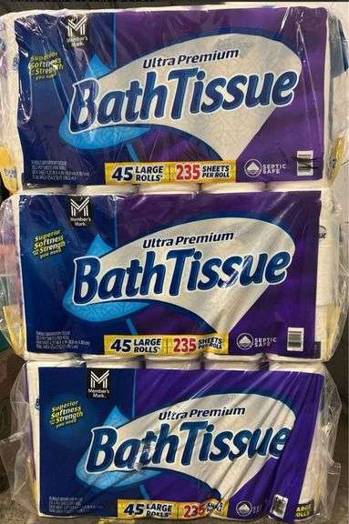 (3) PACKS OF TOILET PAPER - Earl's Auction Company