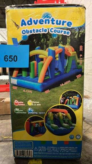 KIDS ADVENTURE OBSTACLE COURSE IN BOX - Earl's Auction Company