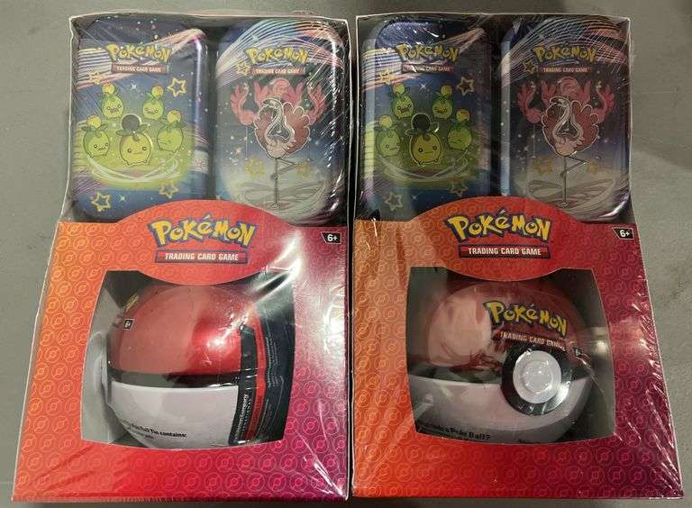 (2) POKEMON 3PC TRADING CARD GAME SETS - Earl's Auction Company