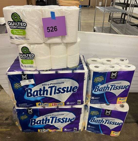 (9) PACKS OF TOILET PAPER - Earl's Auction Company