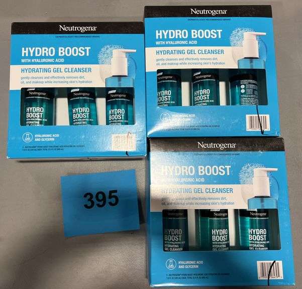 (3) BOXES OF NEUTROGENA GEL CLEANSER - Earl's Auction Company