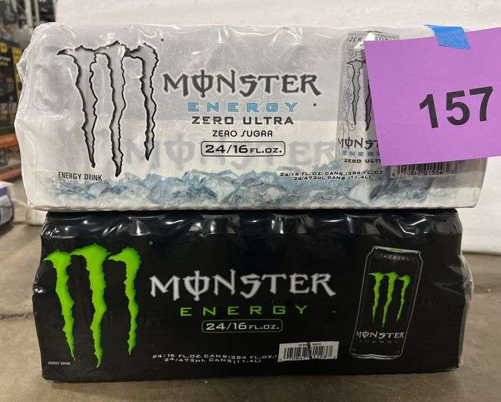 (2) PACKS OF MONSTER ENERGY - Earl's Auction Company