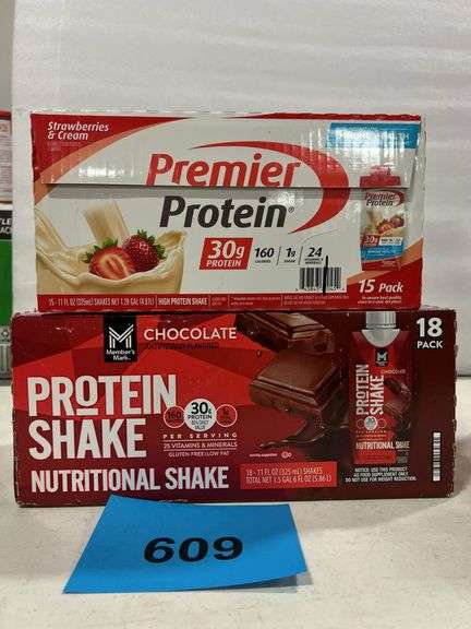 (2) BOXES OF PROTEIN SHAKES - Earl's Auction Company