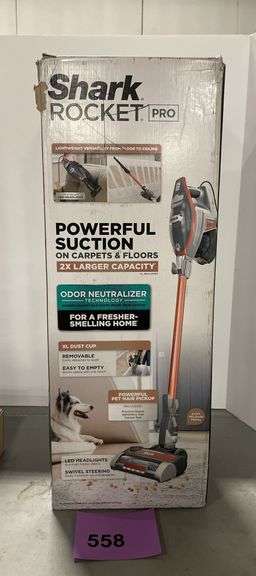 SHARK ROCKET PRO VACUUM IN BOX - Earl's Auction Company