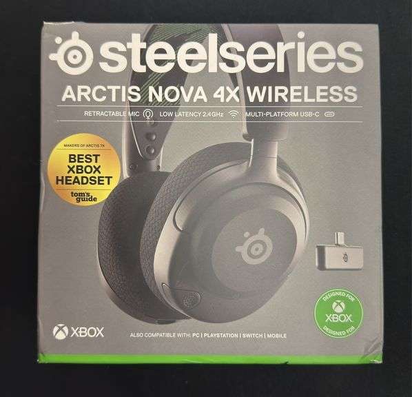 STEEL SERIES ARCTIS NOVA WIRELESS GAMING HEADSET IN BOX - Earl's ...