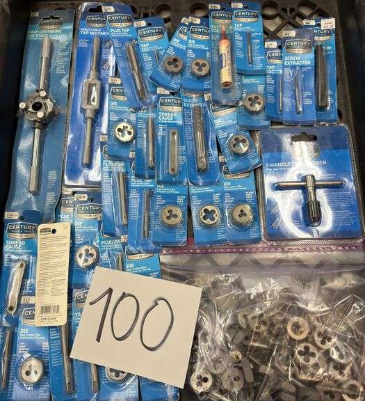 ASSORTED LOT OF CENTURY TOOLS (SEE PHOTOS) - Earl's Auction Company
