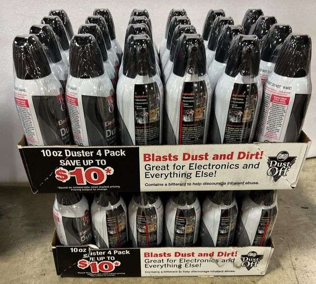 (48) CANS OF DUST OFF ELECTRONICS DUSTER - Earl's Auction Company