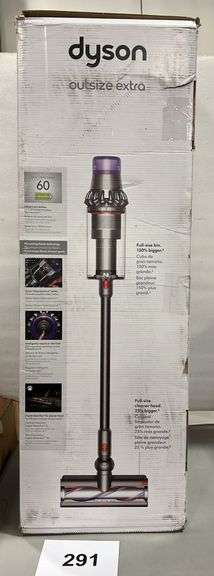DYSON OUTSIZE EXTRA VACCUM IN BOX - Earl's Auction Company