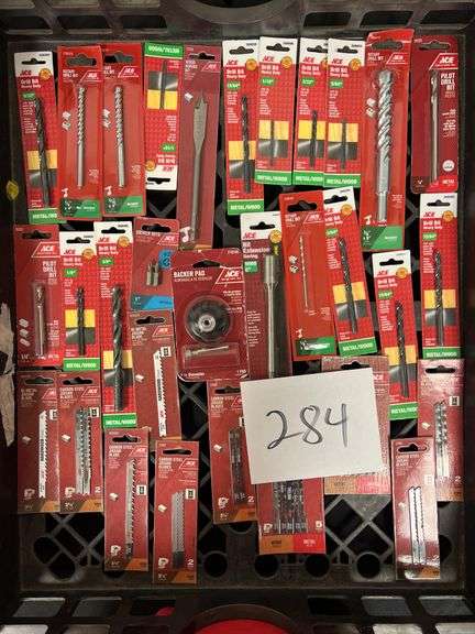 MISC LOT OF ACE TOOL ITEMS - Earl's Auction Company