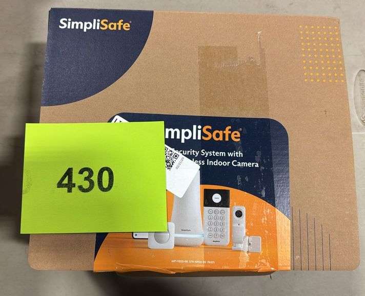 SIMPLI SAFE SECURITY SYSTEM IN BOX - Earl's Auction Company