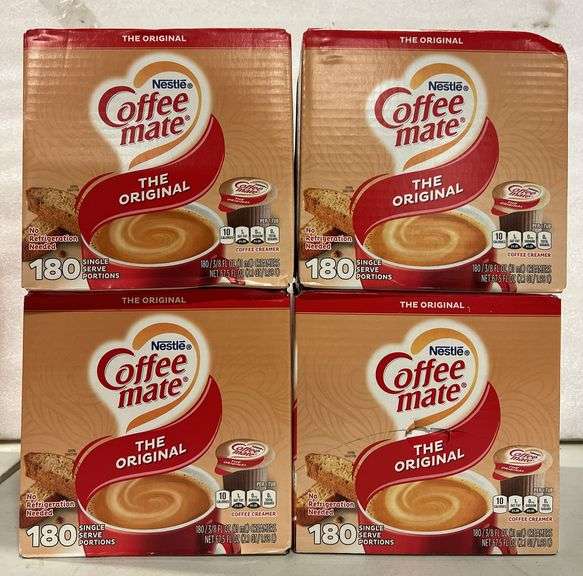 (4) BOXES OF NESTLE COFFEE MATE - Earl's Auction Company