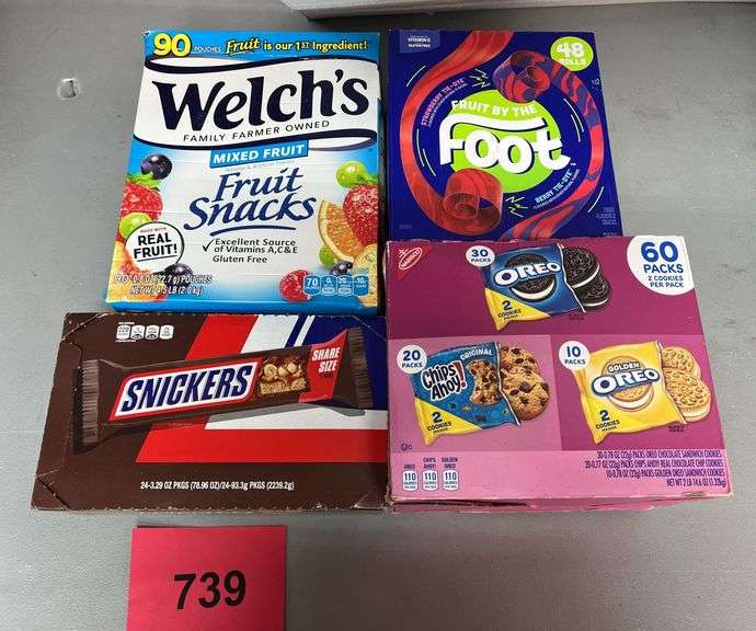 MISC LOT OF FOOD ITEMS - SEE PHOTOS - Earl's Auction Company