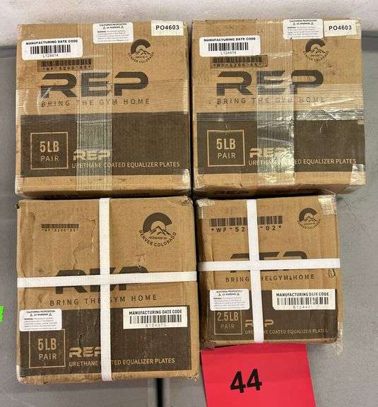 (4) PAIRS OF REP URETHANE COATED EQUALIZER PLATES IN BOXES - Earl's ...