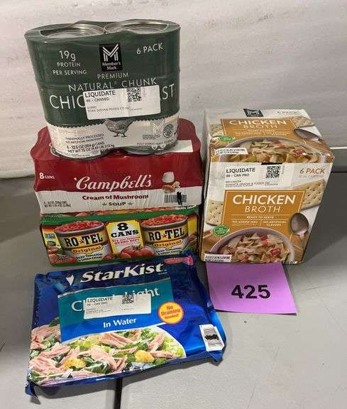 MISC LOT OF FOOD ITEMS - SEE PHOTOS - Earl's Auction Company