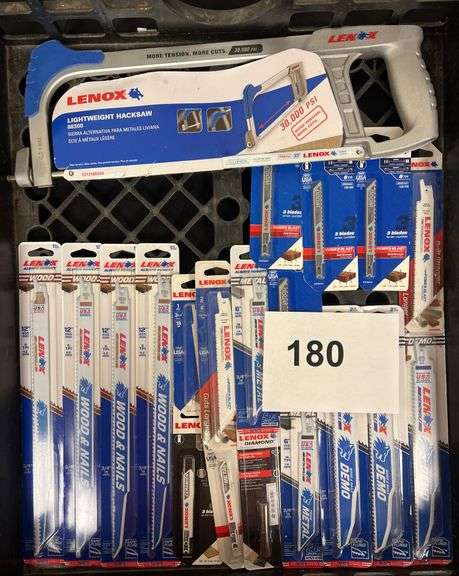MISC LOT OF LENOX TOOL ITEMS - Earl's Auction Company