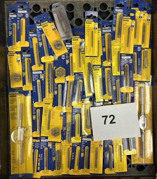 MISC LOT OF IRWIN HANSON PLUG TAPS/ SCREW EXTRACTORS - Earl's Auction ...