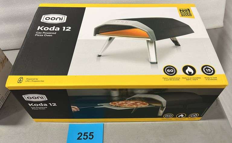 OONI KODA 12 GAS POWERED PIZZA OVEN IN BOX - Earl's Auction Company