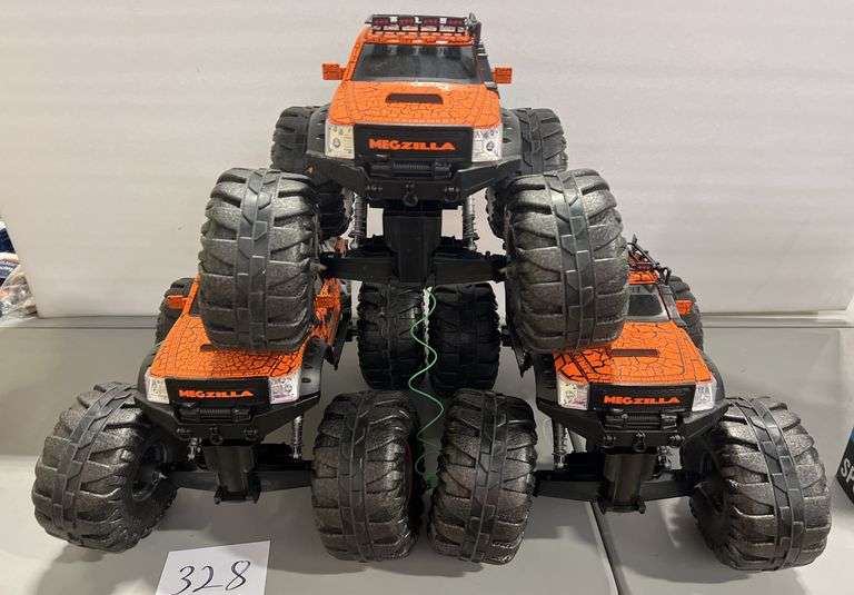 AS IS - (3) KIDS MEGZILLA RC MONSTER TRUCKS - Earl's Auction Company