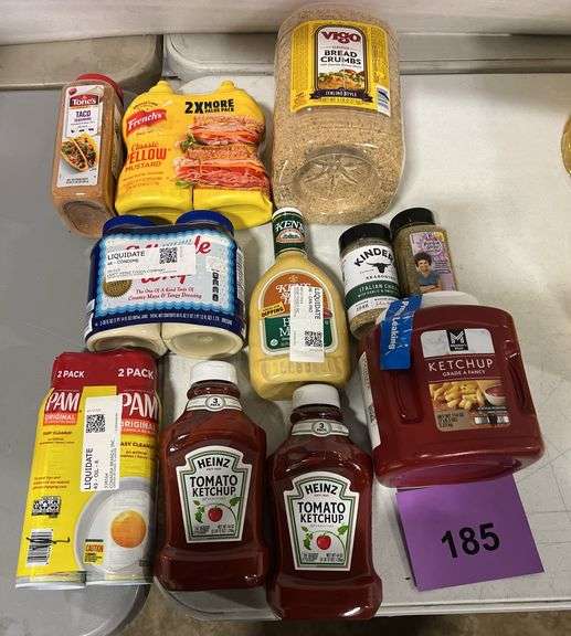 MISC LOT OF FOOD ITEMS - SEE PHOTOS - Earl's Auction Company