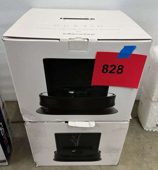 AS IS - (2) BOBSWEEP DUSTIN ROBOT VACUUMS IN BOXES - Earl's Auction Company
