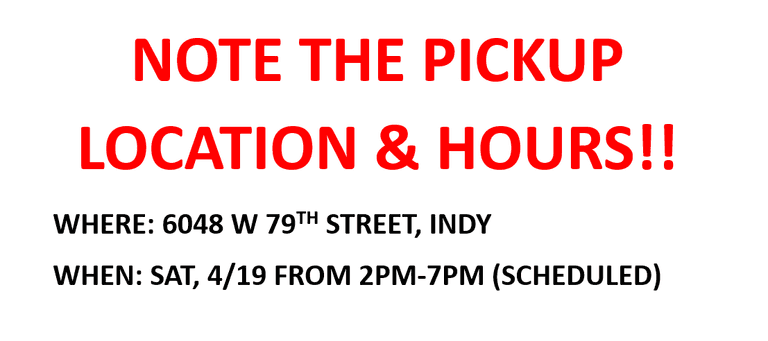 PICK UP INFO - Earl's Auction Company