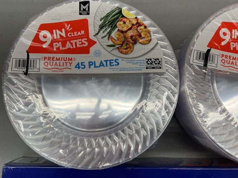 4PC SERVEWARE LOT - PLATES & REYNOLDS WRAP - Earl's Auction Company