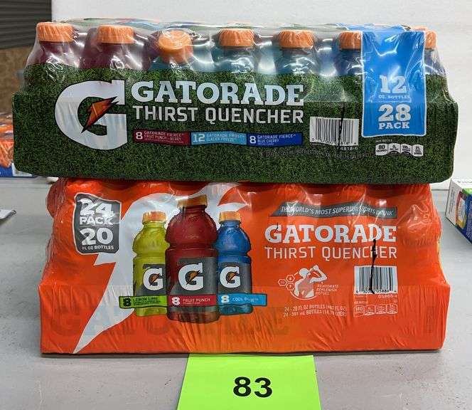(2) PACKS OF GATORADE - Earl's Auction Company