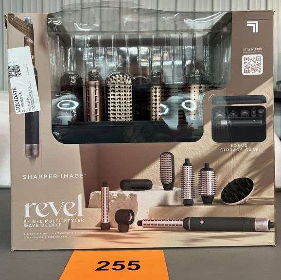 SHARPER IMAGE REVEL MULTI STYLER WAVE DELUXE IN BOX - Earl's Auction ...