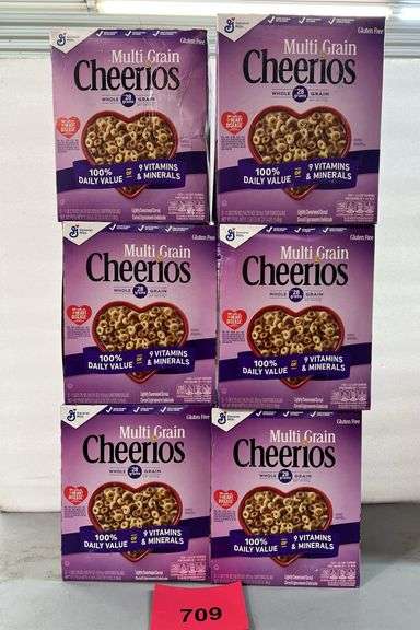 (6) PACKS OF CHEERIOS (2 BOXES PER PACK) - Earl's Auction Company