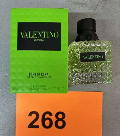 VALENTINO GREEN STRAVAGANZA 50ML PERFUME W/ BOX - Earl's Auction Company