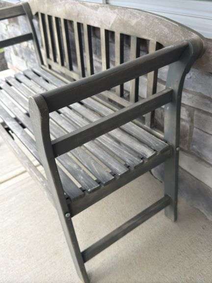 ALL WEATHER WOOD BENCH - Earl's Auction Company