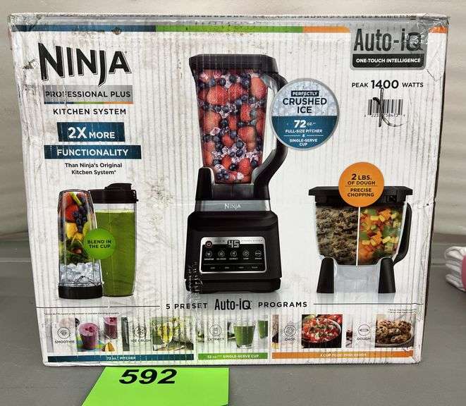 NINJA PROFESSIONAL PLUS KITCHEN SYSTEM IN BOX - Earl's Auction Company