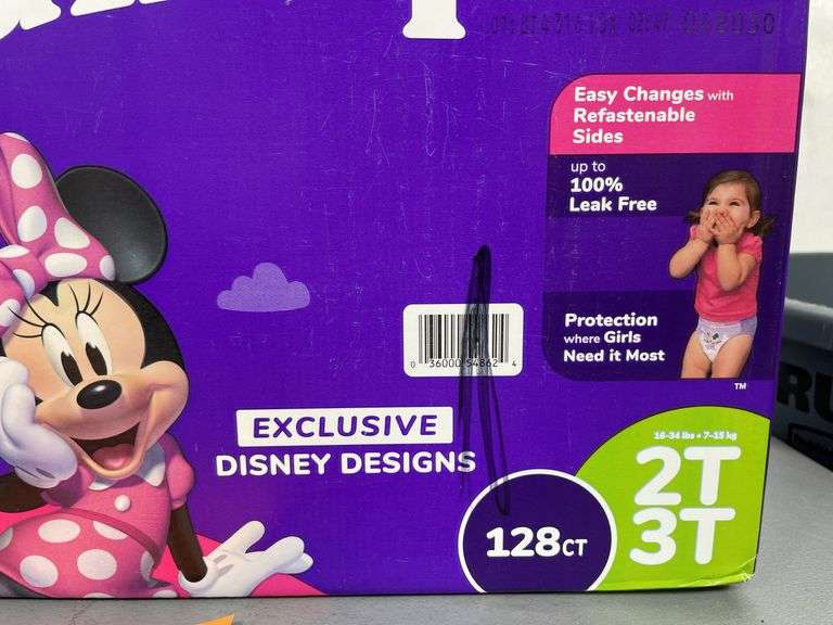 BOX OF HUGGIES PULL UPS DIAPERS - SIZE 2T/3T - Earl's Auction Company