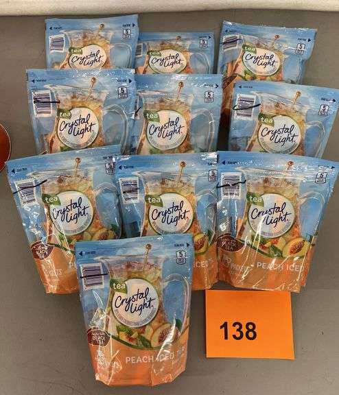 (10) BAGS OF TEA CRYSTAL LIGHT - Earl's Auction Company