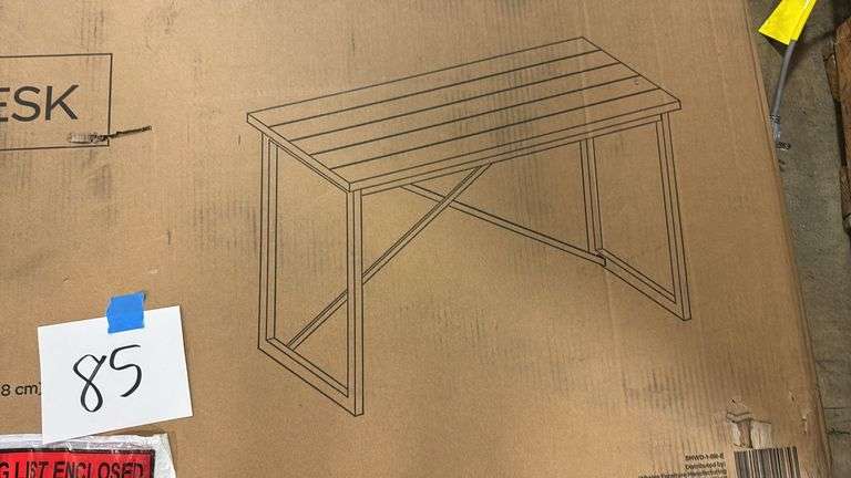 BENNET WRITING DESK IN BOX - Earl's Auction Company