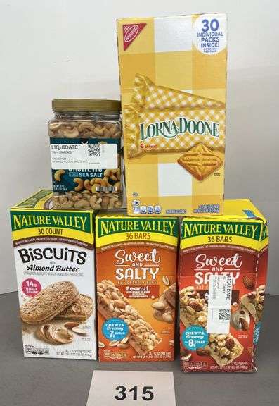 MISC LOT OF FOOD ITEMS - SEE PHOTOS - Earl's Auction Company