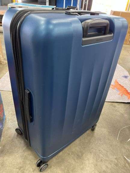 SAMSONITE 2PC HARDSHELL LUGGAGE SET - BLUE - Earl's Auction Company