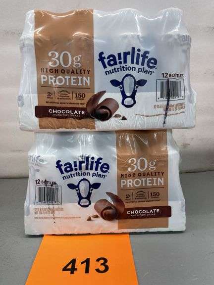 (2) PACKS OF FAIRLIFE PROTEIN SHAKES - Earl's Auction Company
