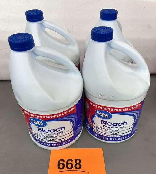 (4) JUGS OF BLEACH - Earl's Auction Company